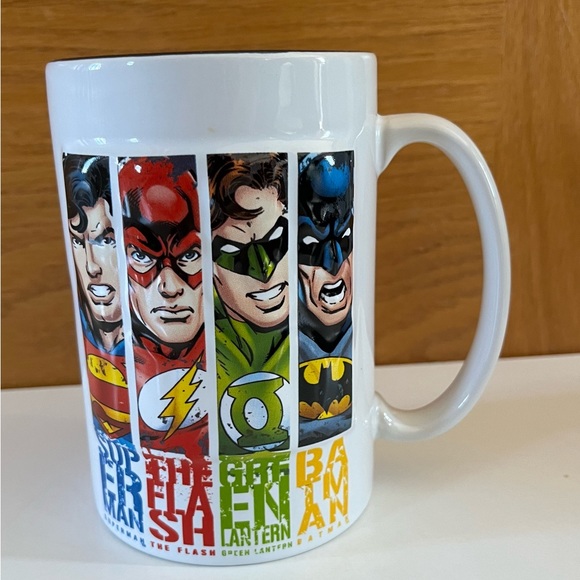 DC Comics | Dining | Dc Comics Justice League Of America Characters Cup ...